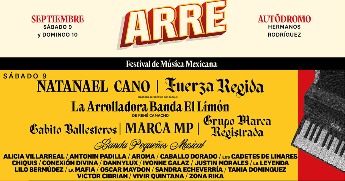 Festival Arre ya es este fin de semana: Todo lo que debes saber si vas